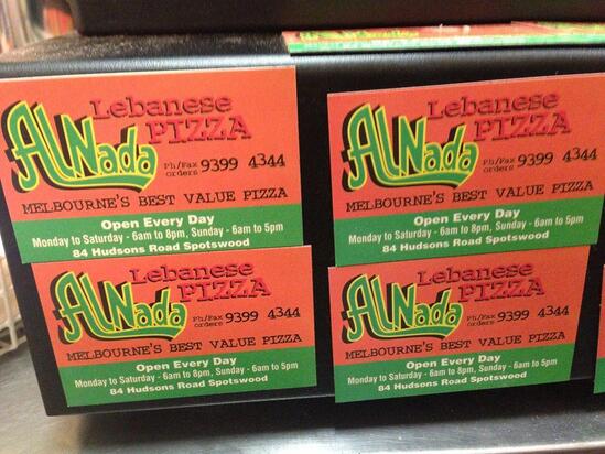 Al Nada Lebanese Pizza in Spotswood - Restaurant reviews