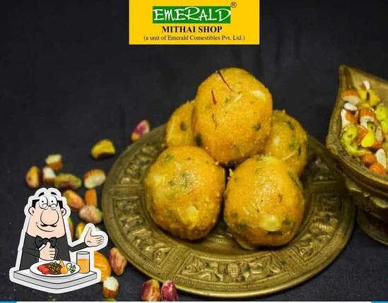 Menu at Emerald Mithai Shop Banjara Hills Road No:13, Hyderabad, D NO: 8-2