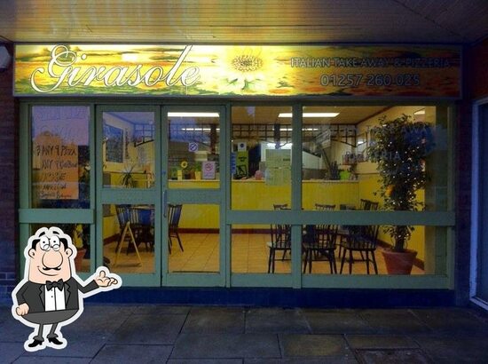 Menu at Girasole pizzeria, Euxton, Talbot Row