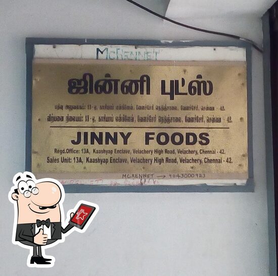 Menu at Jinny Foods, Chennai, No. 13-A