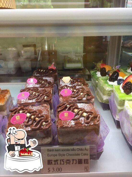 Menu at Six Ping desserts, Houston, 9889 Bellaire Blvd