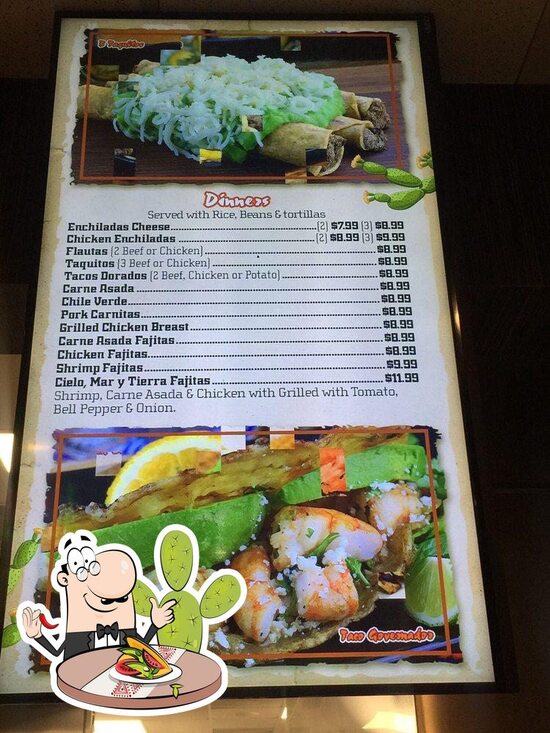 Menu at El Compa Modern Mexican Grill restaurant, Victorville