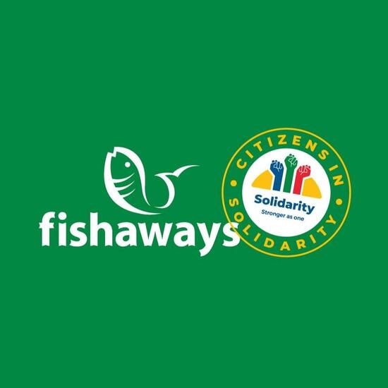 Menu at Fishaways restaurant, Empangeni