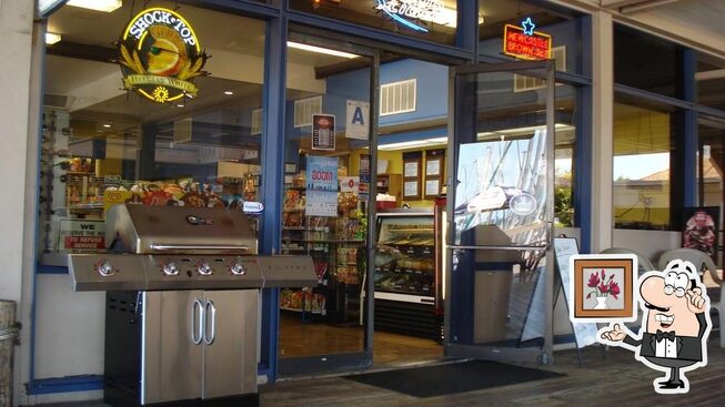 Menu at Harbor Island Deli restaurant, San Diego