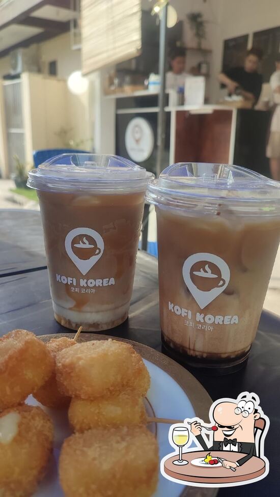 Menu at Kofi Korea cafe, General Trias