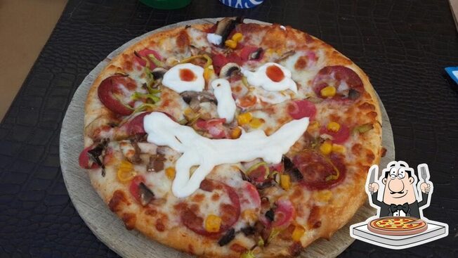 Menu at Pizzarium, Marmaris