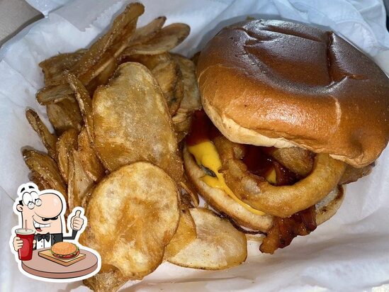 Menu at The Bus Stop Bar & Grille, Birch Run