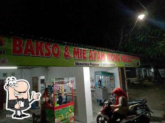 Menu at Bakso Wong Ndeso restaurant, Kudubanjar, H8FH+58F