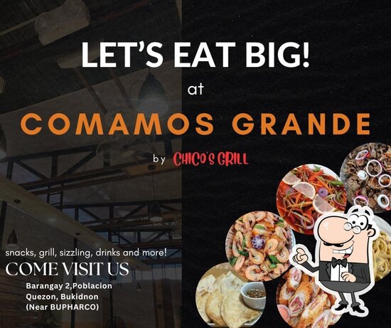 Menu at Comamos Grande restaurant, Quezon