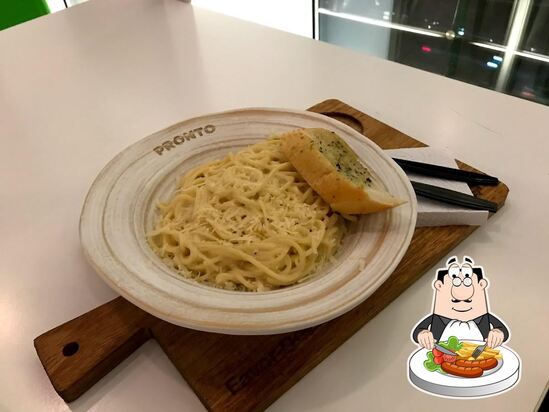 Menu at Pronto Pastas restaurant, Santo Domingo