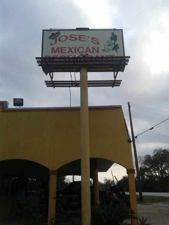 Menu at Jose's Mexican Restaurant, Highlands