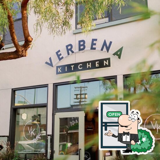 Menu at Verbena Kitchen restaurant, San Diego