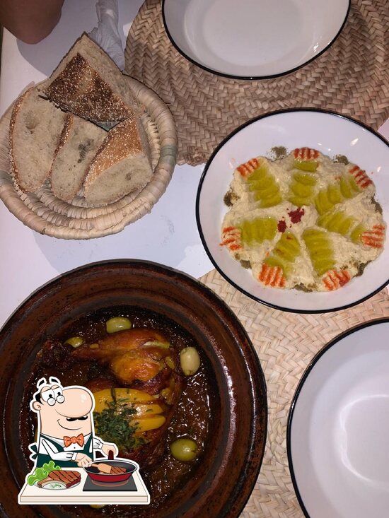 Menu au Atay Cafe, Marrakech