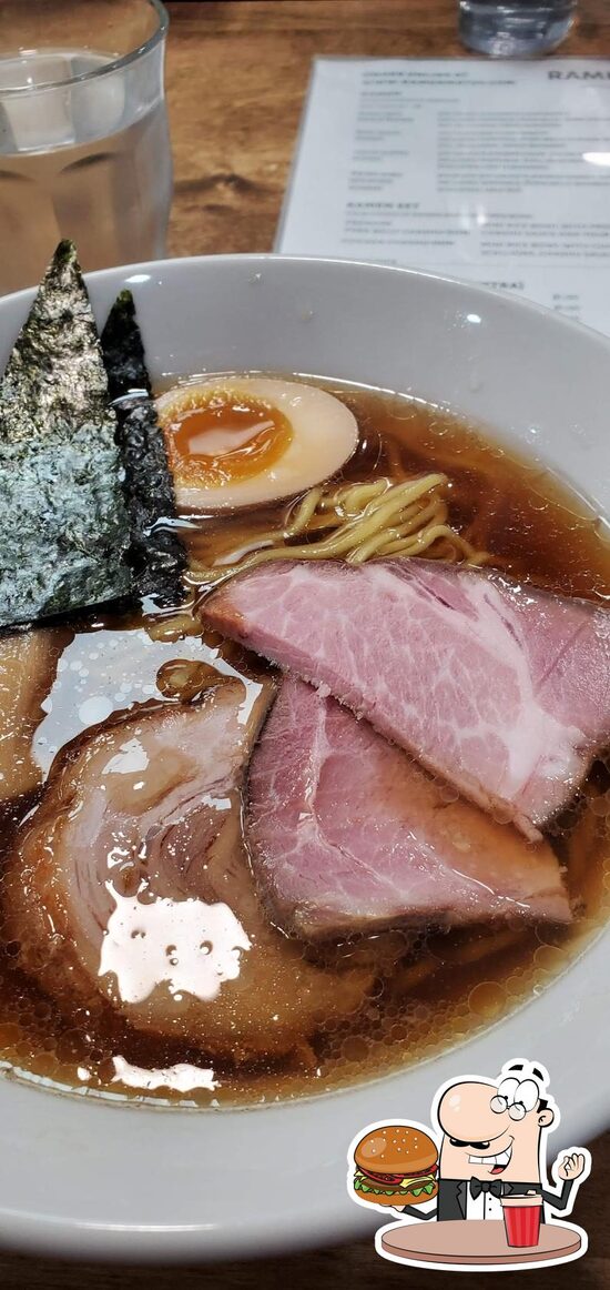 Menu at Ramen Matsu restaurant, Closter