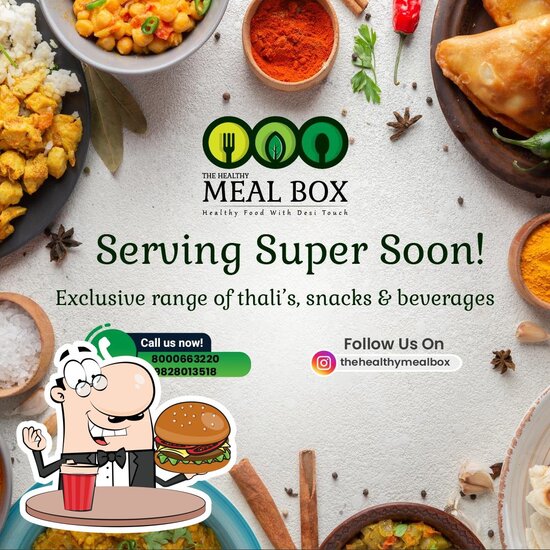 Menu at The Healthy Meal Box, Jaipur