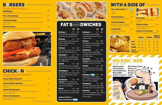 CARS in Montclair - Restaurant menu and reviews