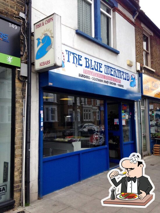 Menu at The Blue Mermaid restaurant, Enfield, 147 Chase Side