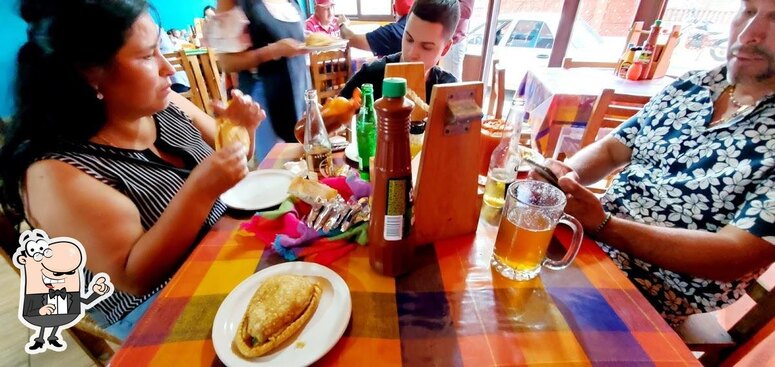 Menu at La Penca restaurant, Coatepec Harinas