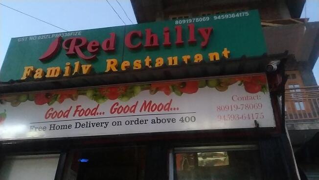 Menu at Red chilly-10 family restaurant, Rohru