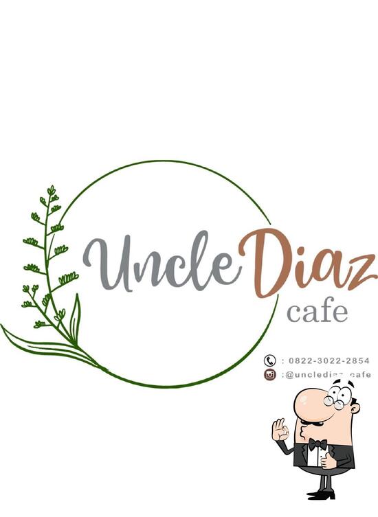 Menu at Uncle Diaz cafe, Indonesia