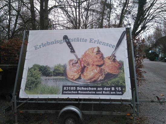 Speisekarte von Erlebnisgaststätte Erlensee restaurant, Schechen