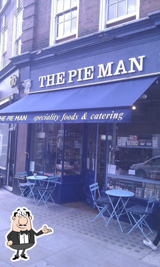 Menu at The Pie Man restaurant, London, Cale St