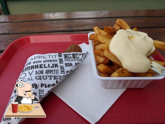 Speisekarte von Vlaamse Frites, Roermond