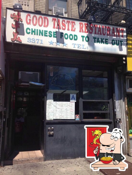 Menu at Good Taste restaurant, New York City, Broadway