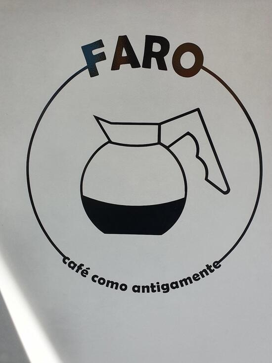 Menu at Faro Café, São Paulo