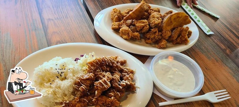 Menu at Papas Chicken restaurant, Auckland