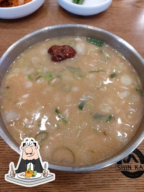 Menu at Hyunpoong Dak(Chicken) Kalguksu, Seomyeon restaurant, Busan