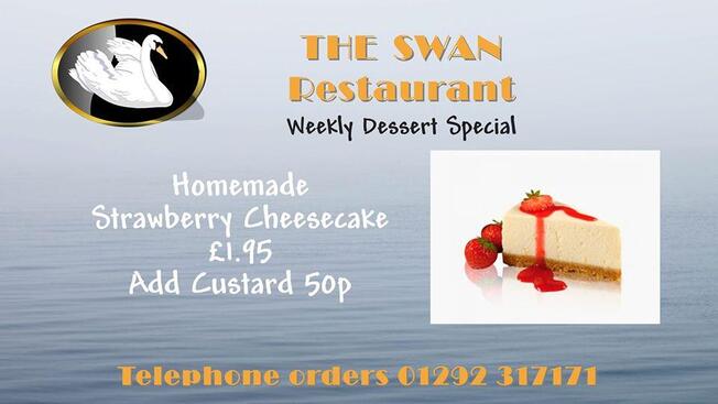 Menu at The Swan Restaurant - Troon, Troon