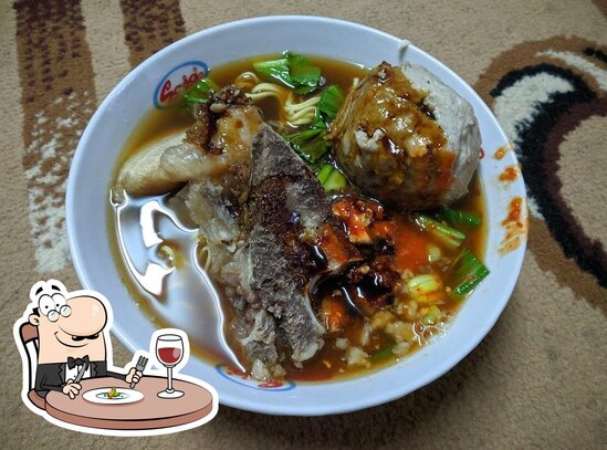 Menu at Yani bakso restaurant, Margamulya