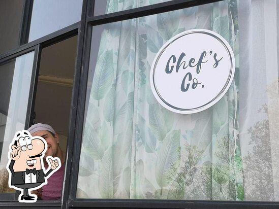 Menu at Chefs Co. restaurant, South Africa