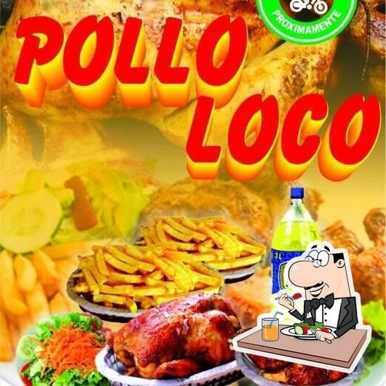 Menu at Pollo Loco, Asia District