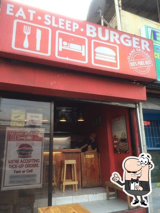 Menu at Eat Sleep Burger restaurant, Muntinlupa, 270 National Road Bayanan