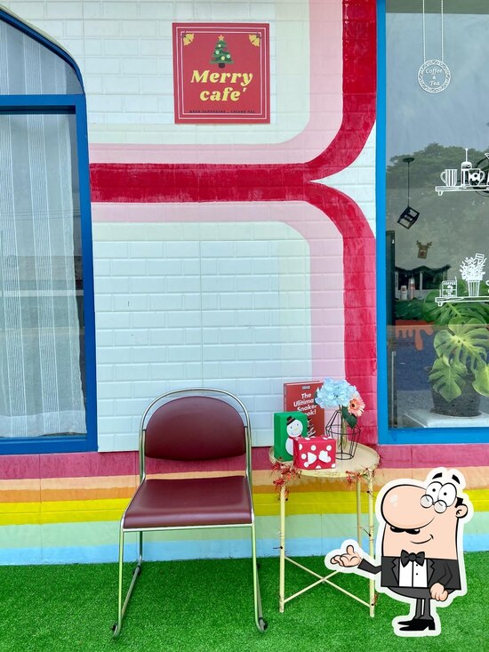 Menu at Merry cafe, San Kamphaeng