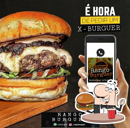 Menu em RANGO BURGUER restaurante, Caruaru