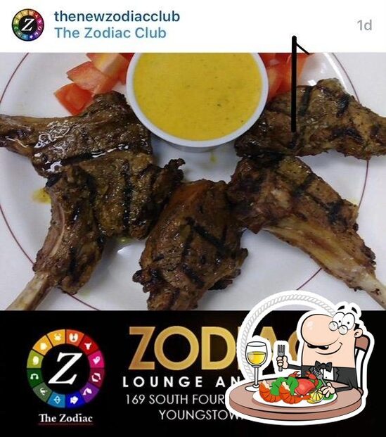 Zodiac Club Lounge & Grill in Youngstown - Restaurant menu and reviews