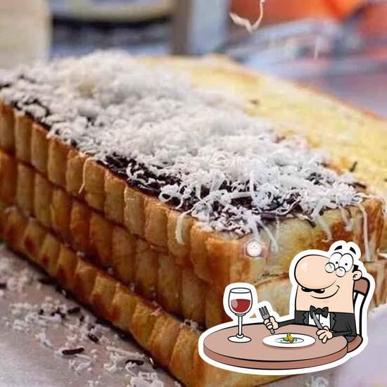 Menu at Roti bakar mas ndut, Donoharjo