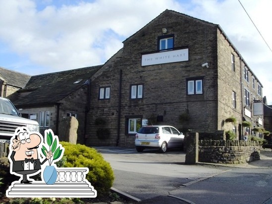 Menu at The White Hart Inn at Lydgate pub & bar, Oldham