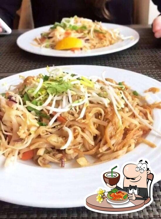 Menu at Pad Thai restaurant, Brno