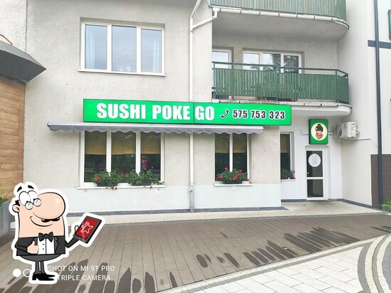 Menu at Sushi Poke GO restaurant, Kwidzyn