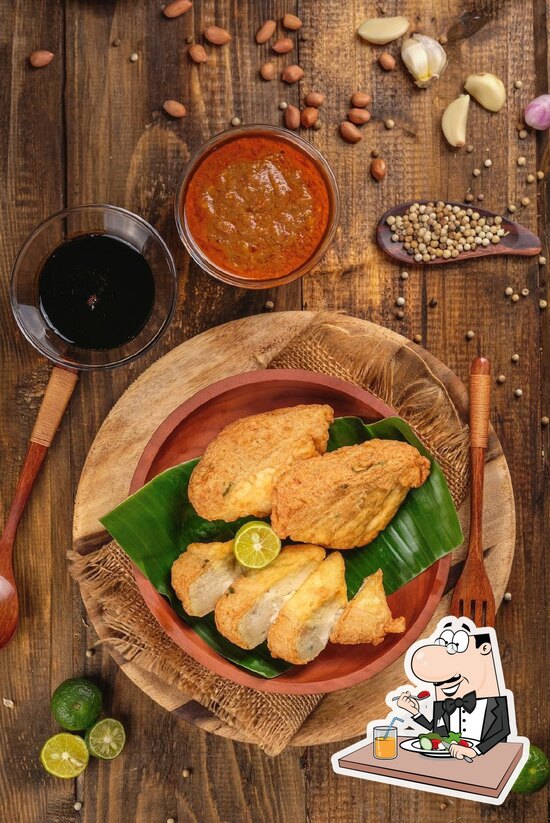Menu at Batagor Siamy restaurant, Bandung