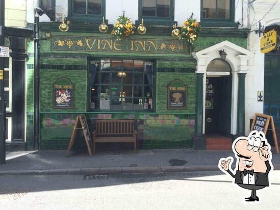 Menu at The Vine Inn pub & bar, Manchester, 42-44