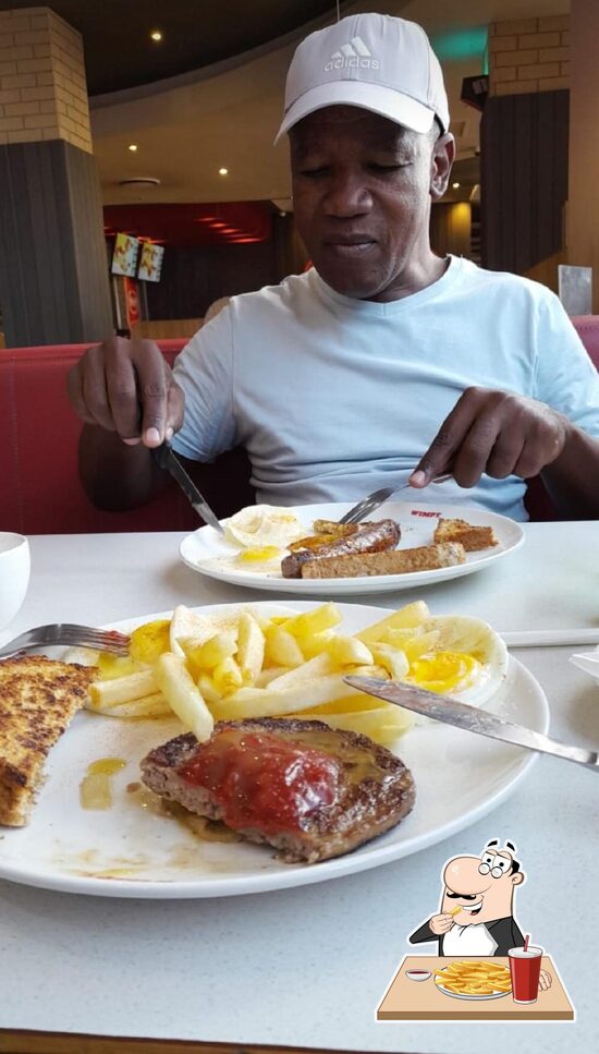 Menu at City Lounge restaurant, Rustenburg