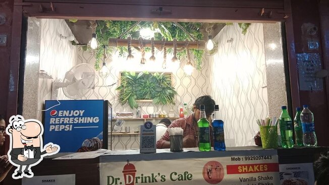 Menu at Dr. Drinks Cafe, Jaipur