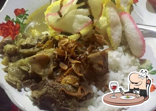 Menu at Gultik Sewu Kuto restaurant, Denpasar