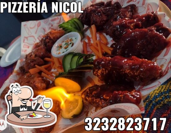 Menu at Pizzas nicole restaurant, Aticama