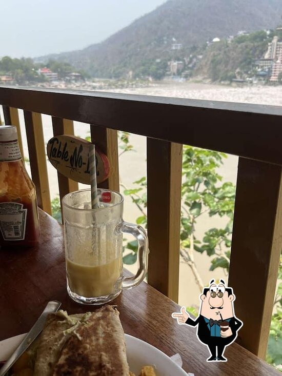 Menu at Little Buddha Cafe, Rishikesh